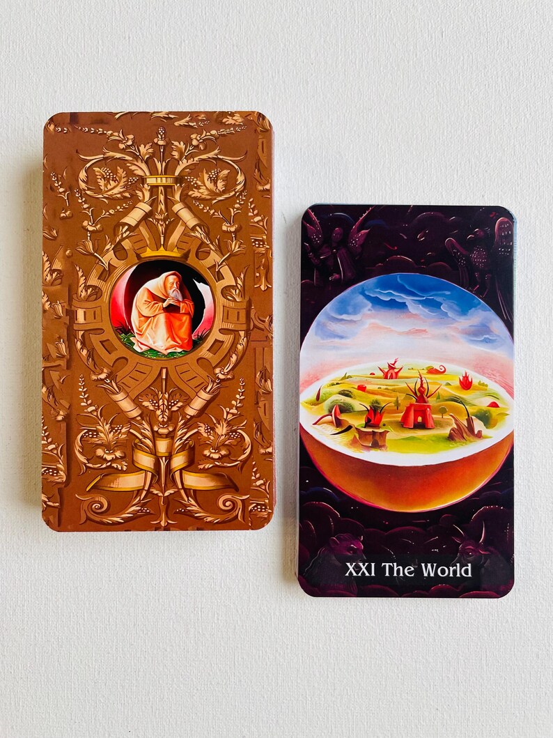 Bosch Tarot 78 Cards Deck - Borderless Version - Etsy