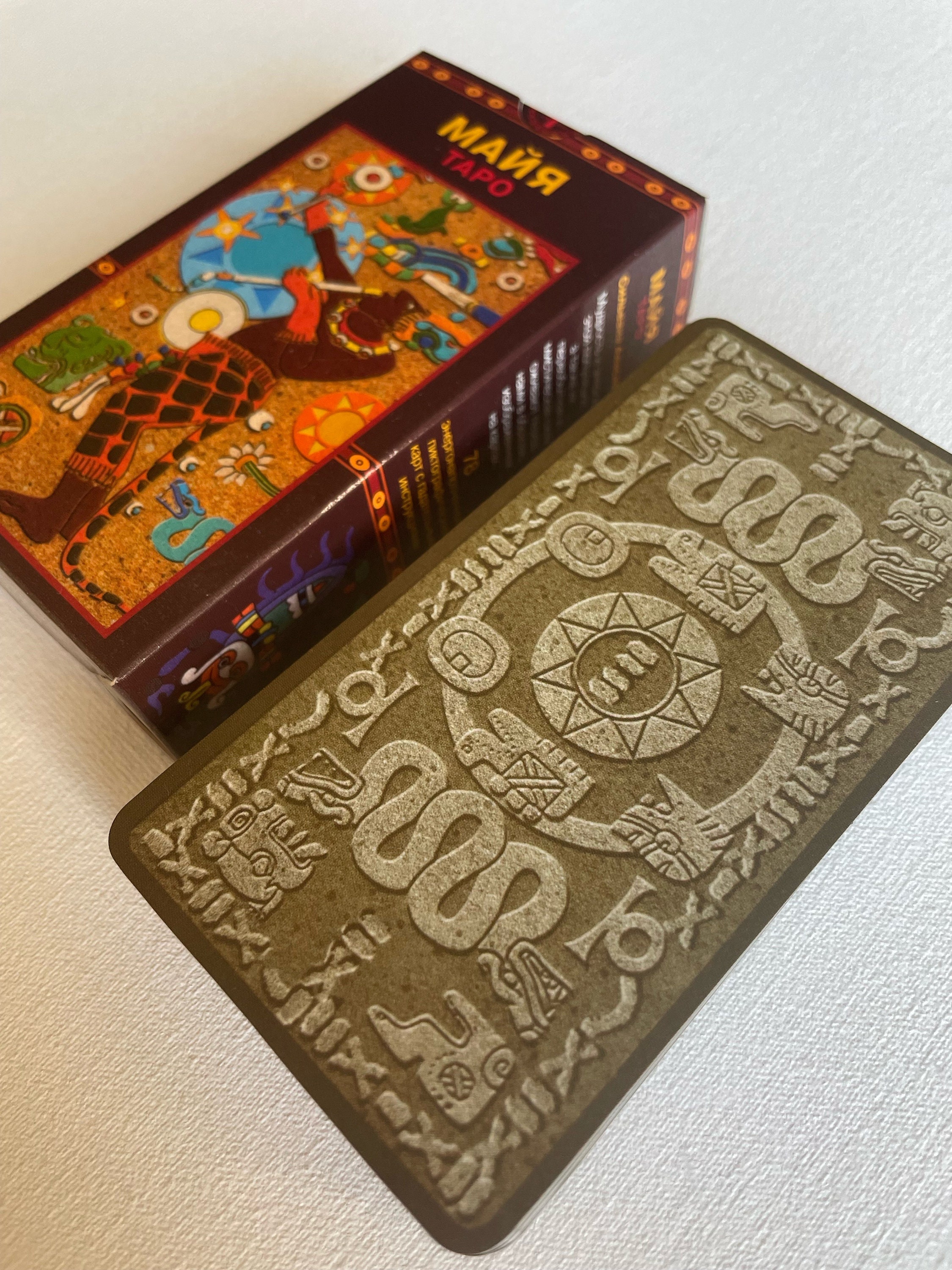 Rare Mayan Tarot 78 Cards Deck,tarot Deck,tarot Cards,tarot Cards Deck ...