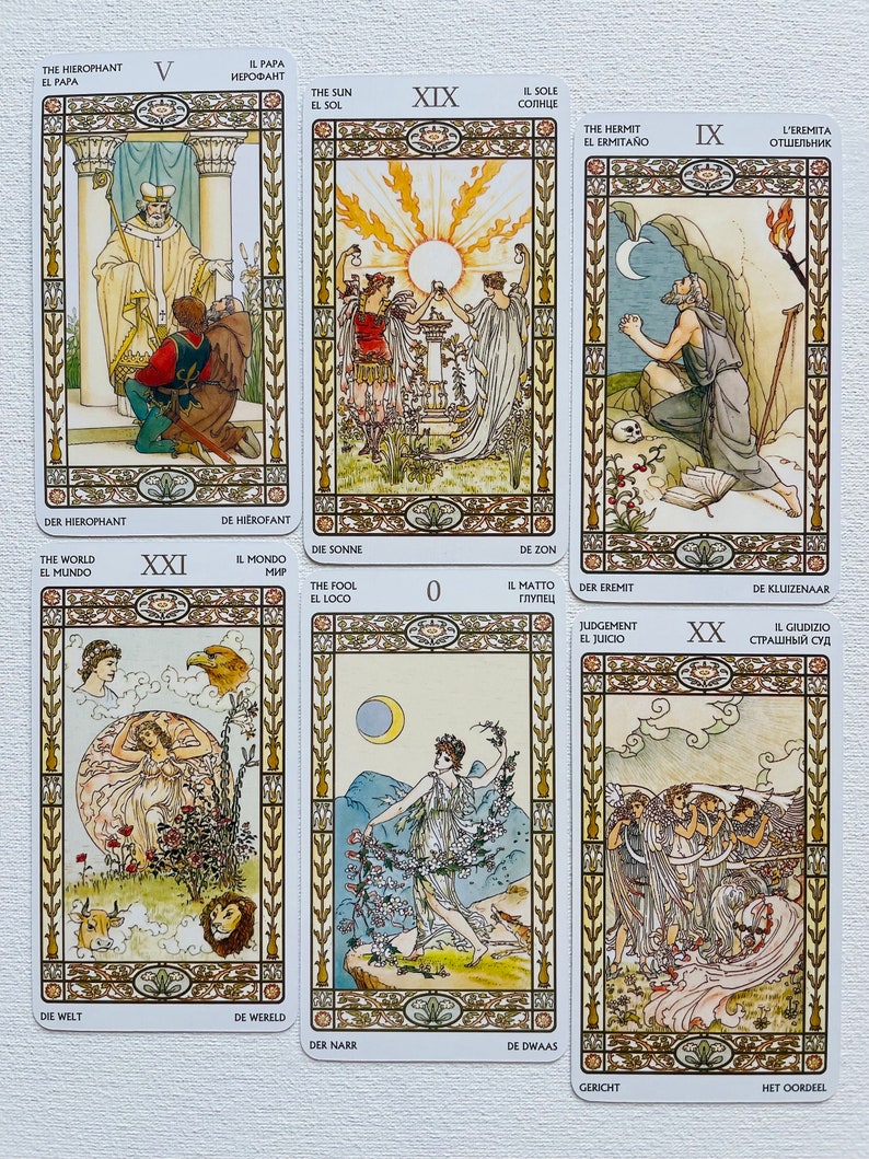 Harmony Tarot 78 Cards Deck,tarot,tarot Deck,tarot Cards,tarot Cards ...