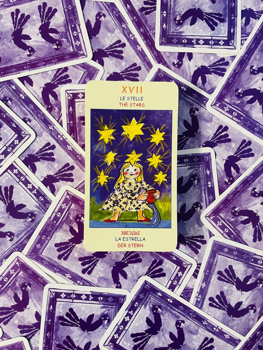 Children Tarot 78 Cards Deck - Rare Tarot - Etsy