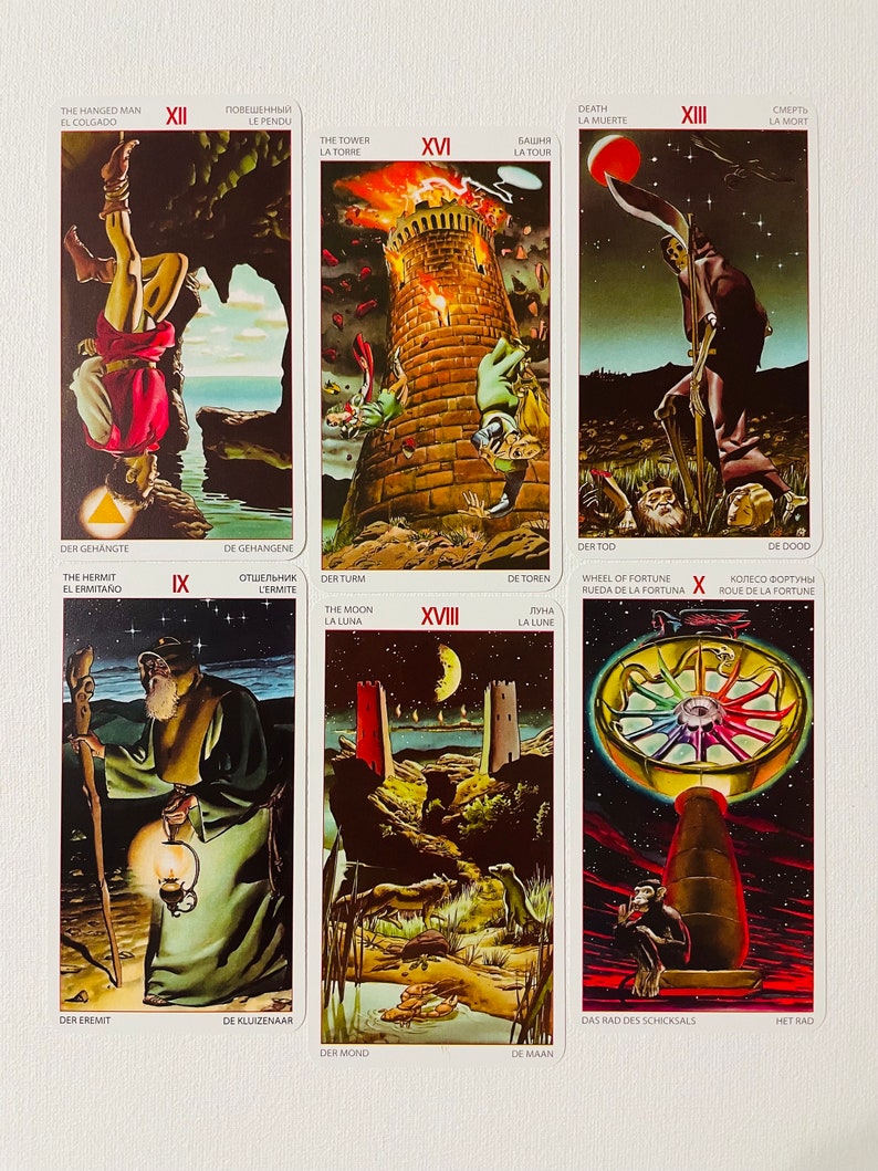 Initiatory Golden Dawn Tarot 78 Cards Deck - Etsy
