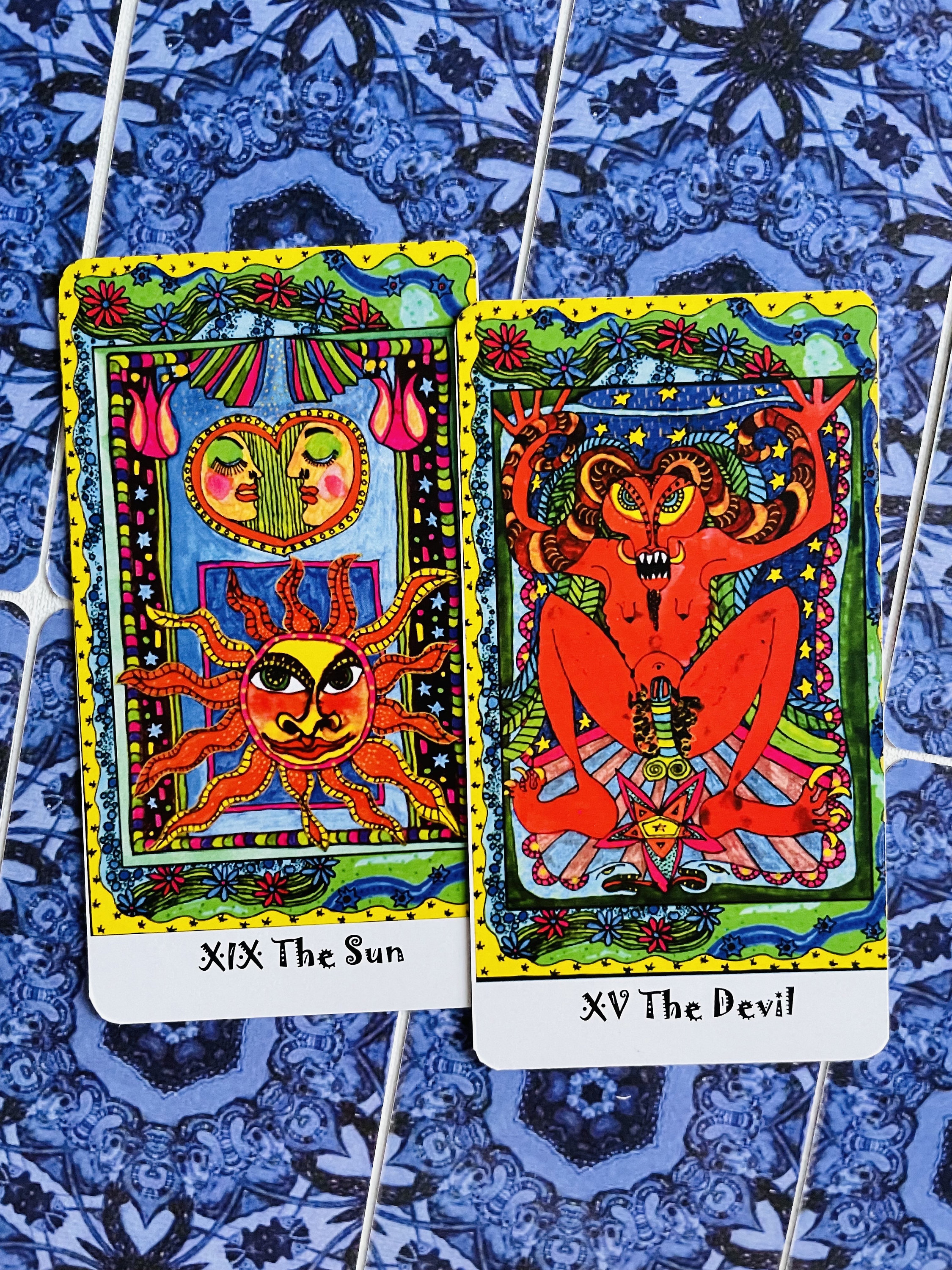 Rare Tarot of the Trance 78 Cards Deck,tarot,tarot Deck,tarot Cards ...