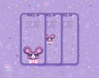 Kawaii Lock Screen - Etsy
