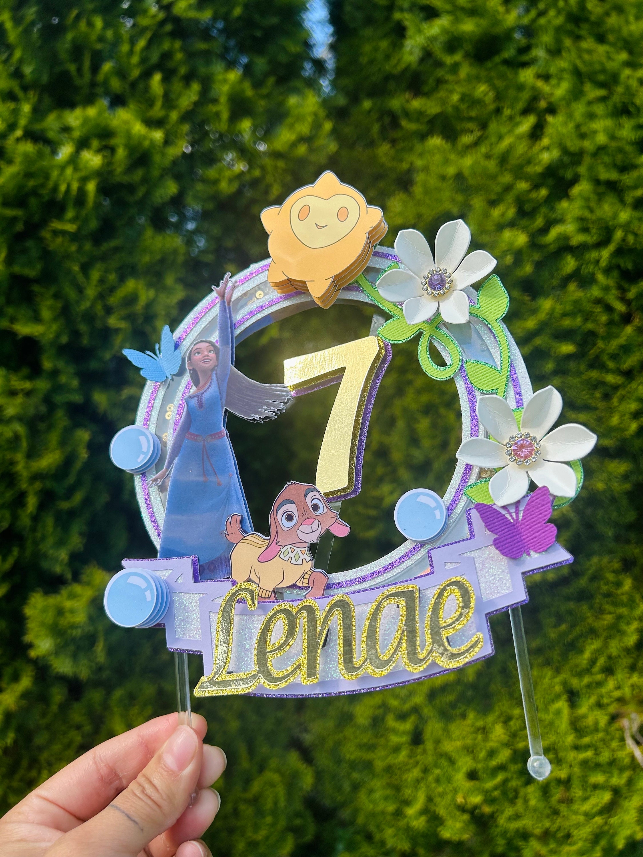 Wish Cake Topper Cake Topper Wish Party Asha Cake Topper Girl Cake ...