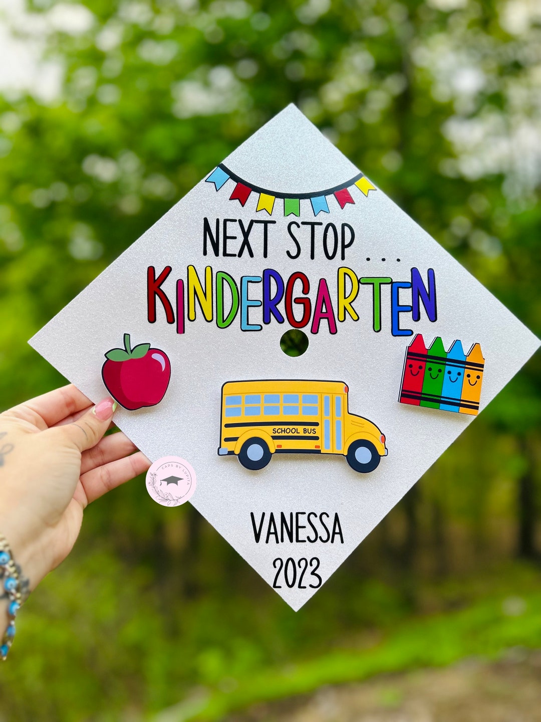 Kid Graduation Cap Topper Grad Cap Topper Graduation Topper Youth ...