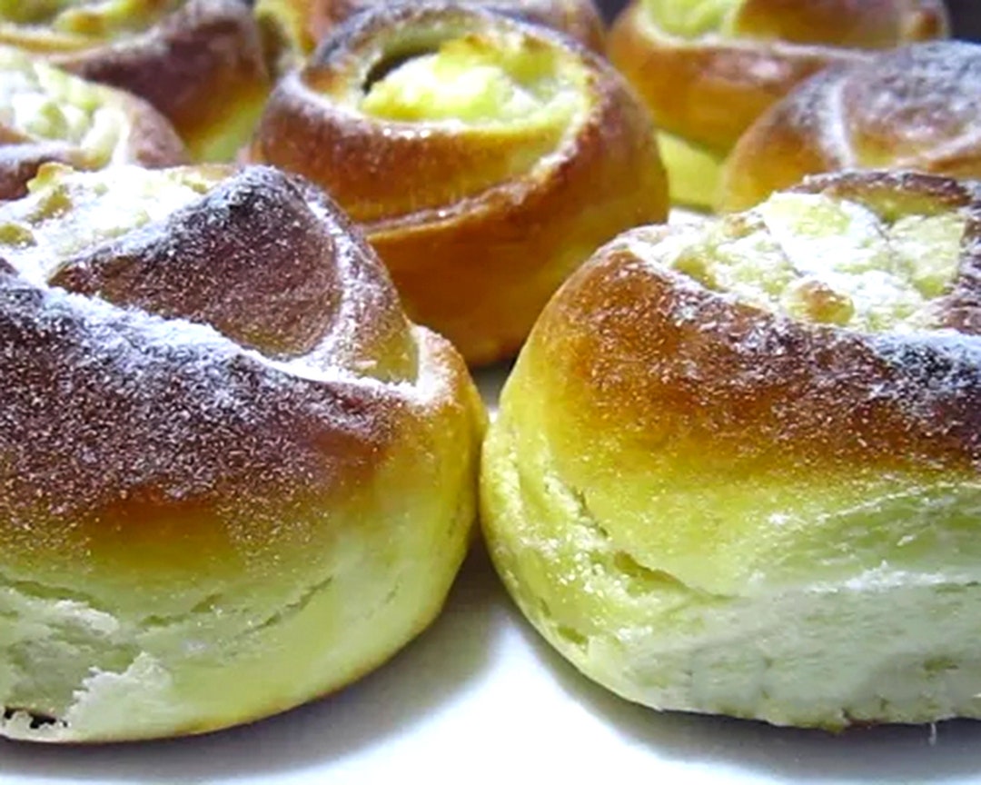 UKRAINIAN Buns Recipe PDF With Cottage Cheese Ukraine Food - Etsy