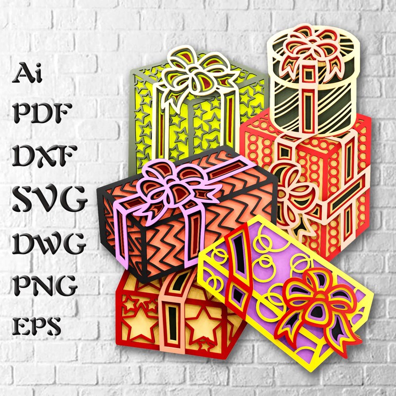 Presents Svg - Etsy