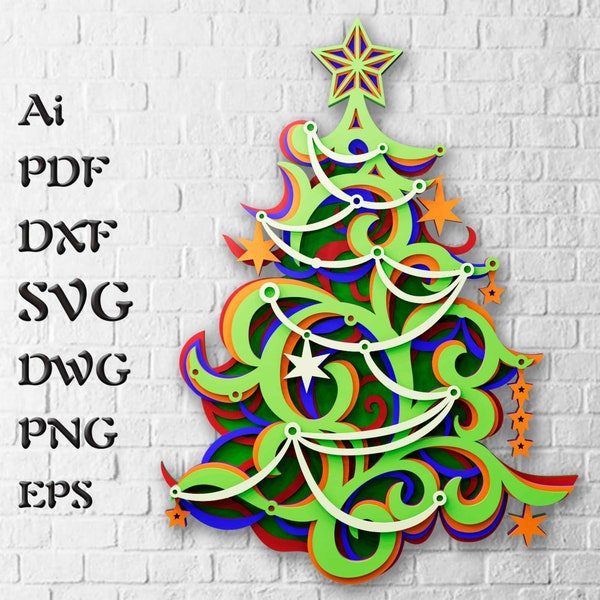 Cricut 3d Tree Pattern - Etsy