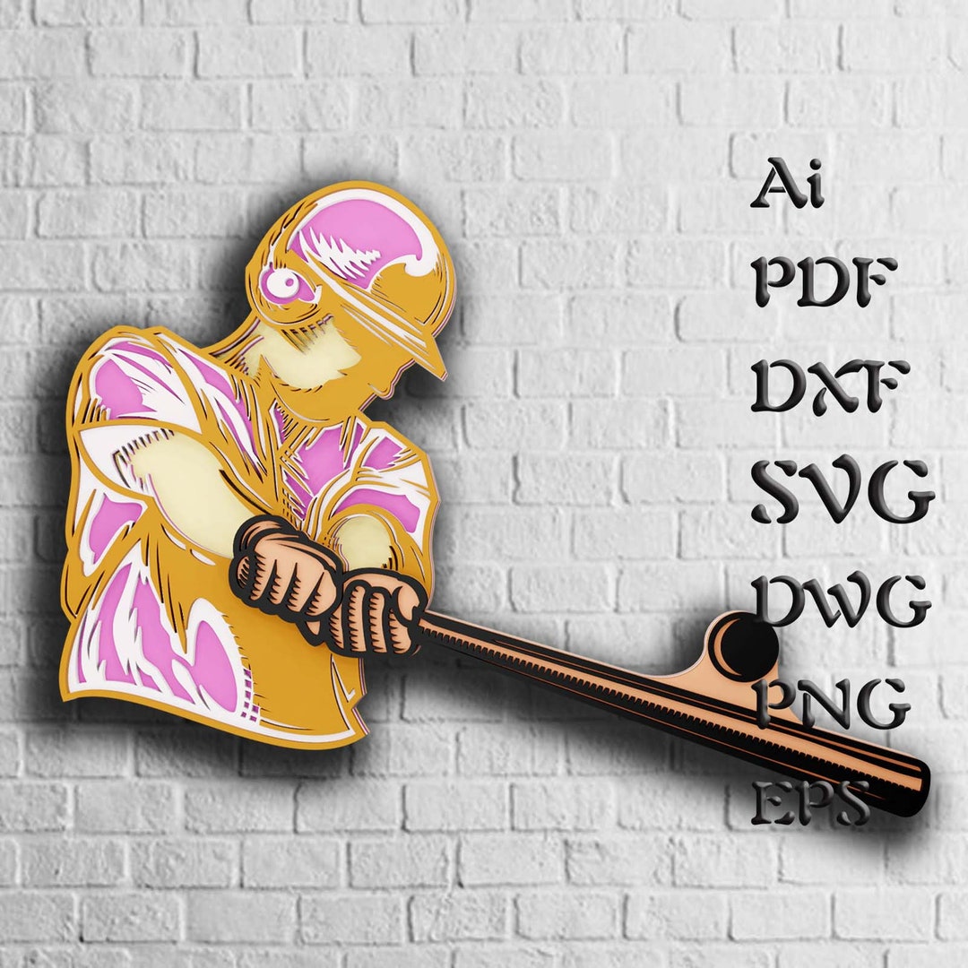 Baseball Layered SVG Plus Award Badge 3D Mandala SVG Files for Cricut ...