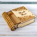 Slider Book Box Svg Laser Cut Files, Jewelry Wooden Book Box, Storage ...