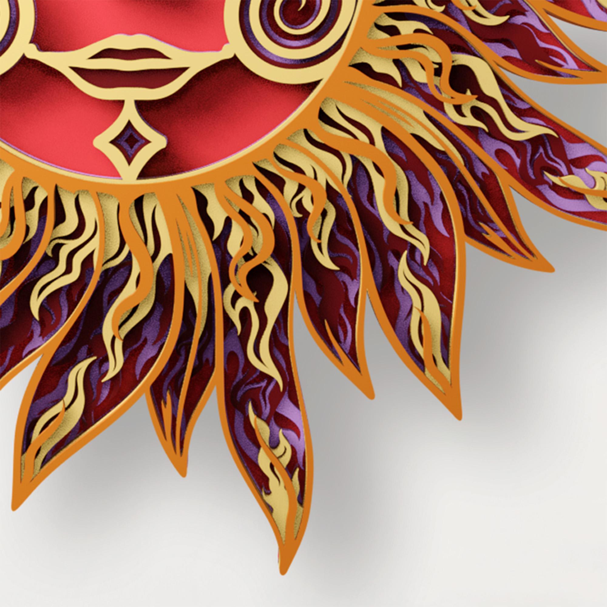 Sun Multilayer SVG | 3D Layered Mandala Laser Cut Cricut CNC File ...