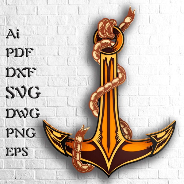 Layered Nautical Svg - Etsy