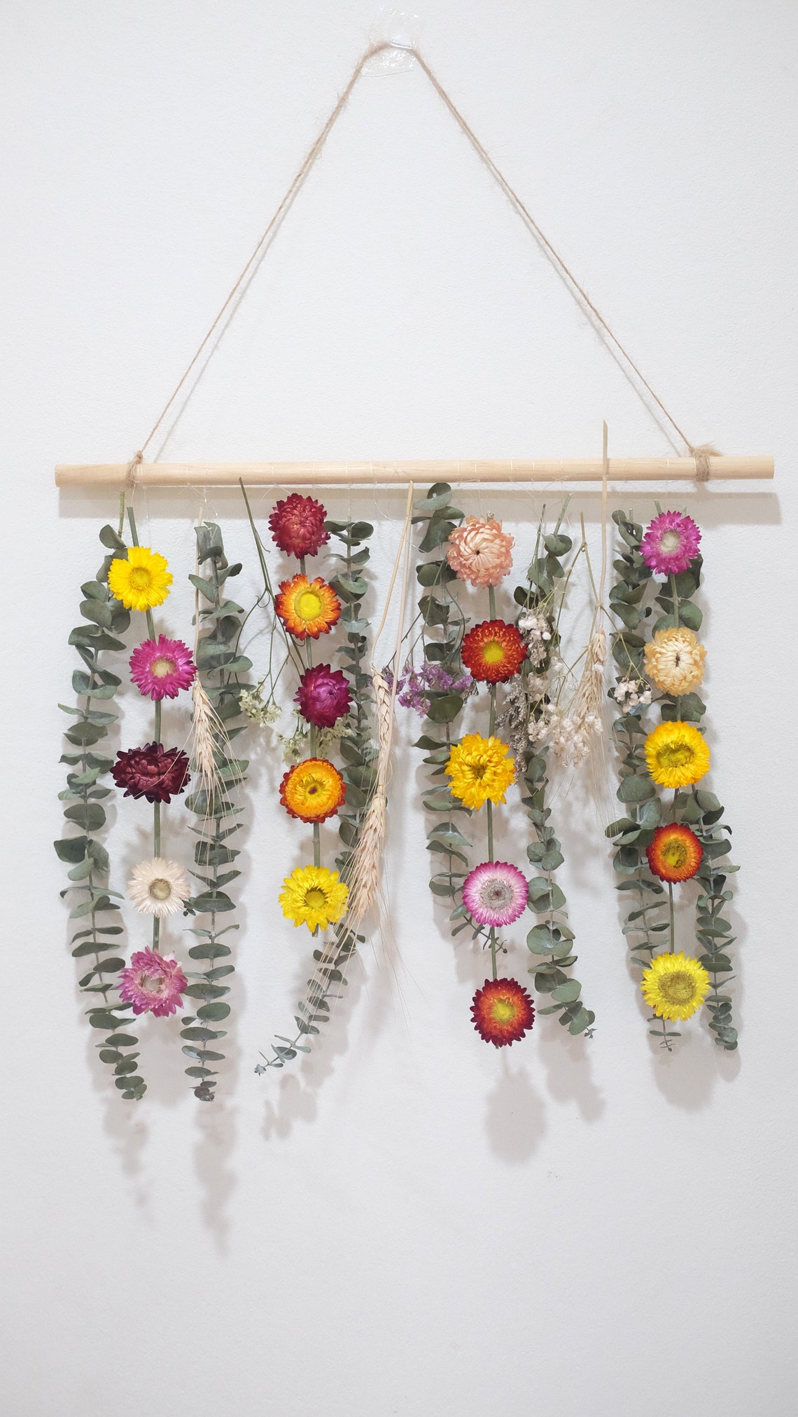 Floral Wall Hanging - Etsy