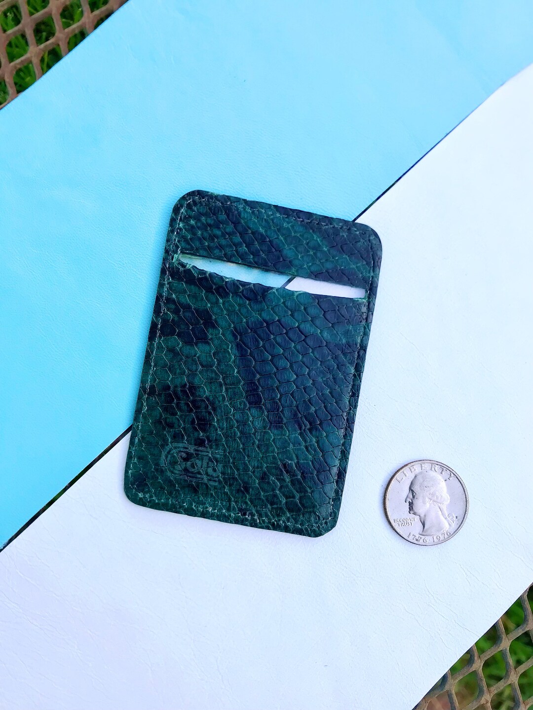 Minimalist Leather Card Holder, US Patent Pending, Minimalist Leather ...