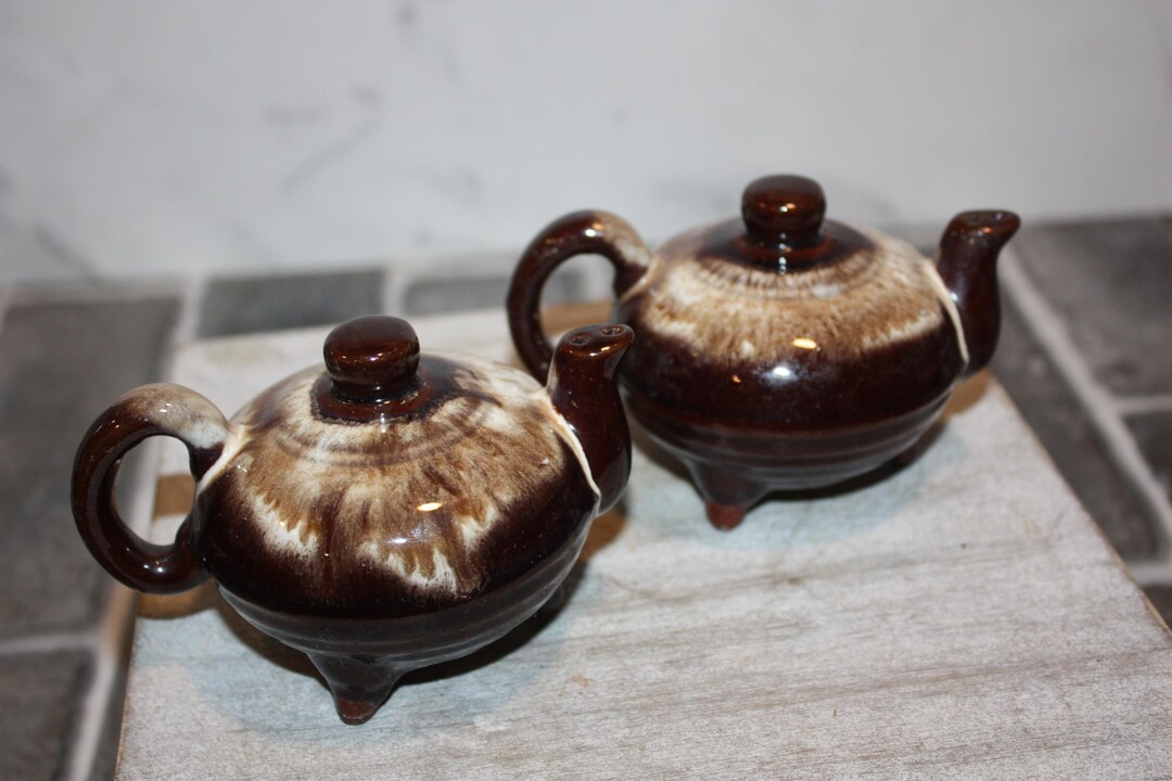 Drip Ware Salt and Pepper Shakers - Etsy