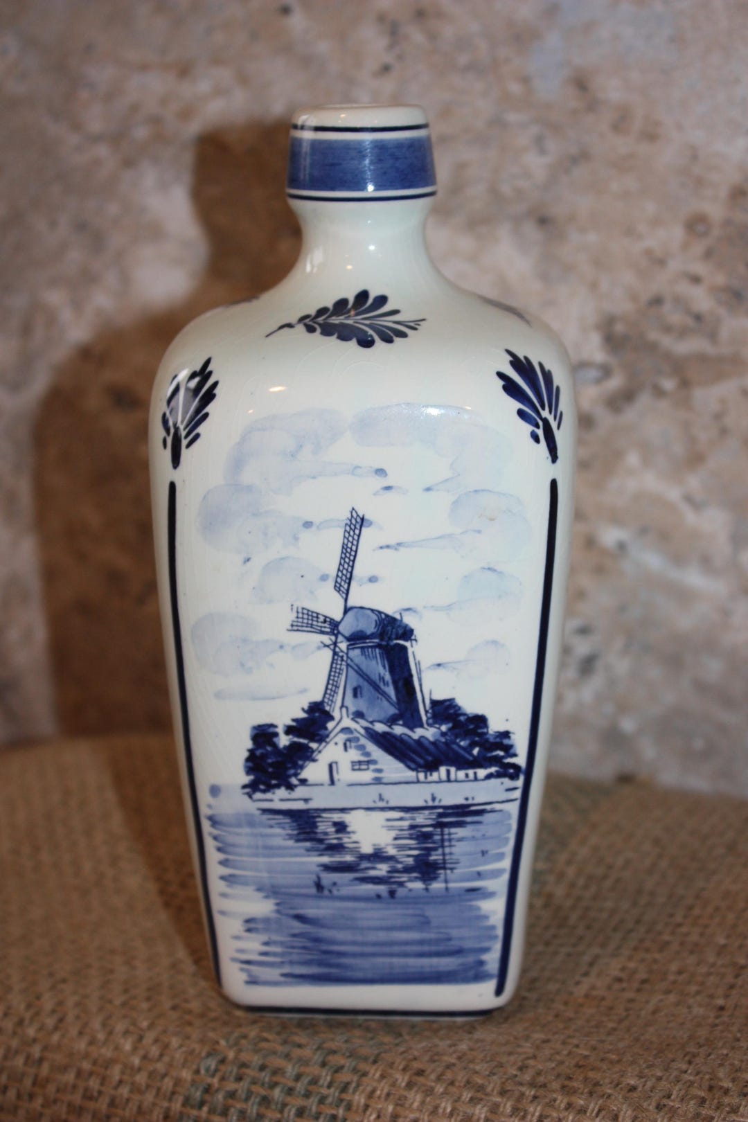 Blue Delft Decanter in Blue and White Made in Holland - Etsy