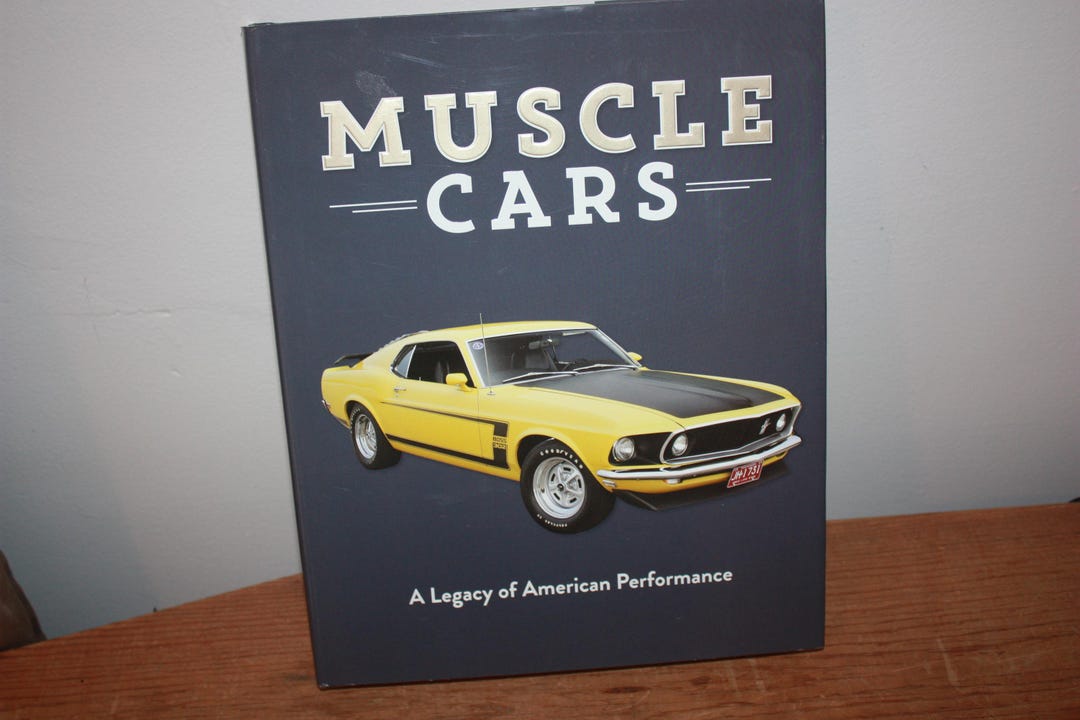 Classic Muscle Cars Book - Etsy