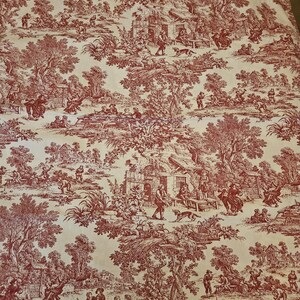 Red Toile - Etsy