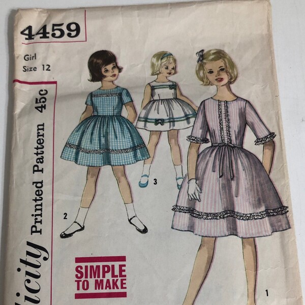 1960s Girls Dresses - Etsy