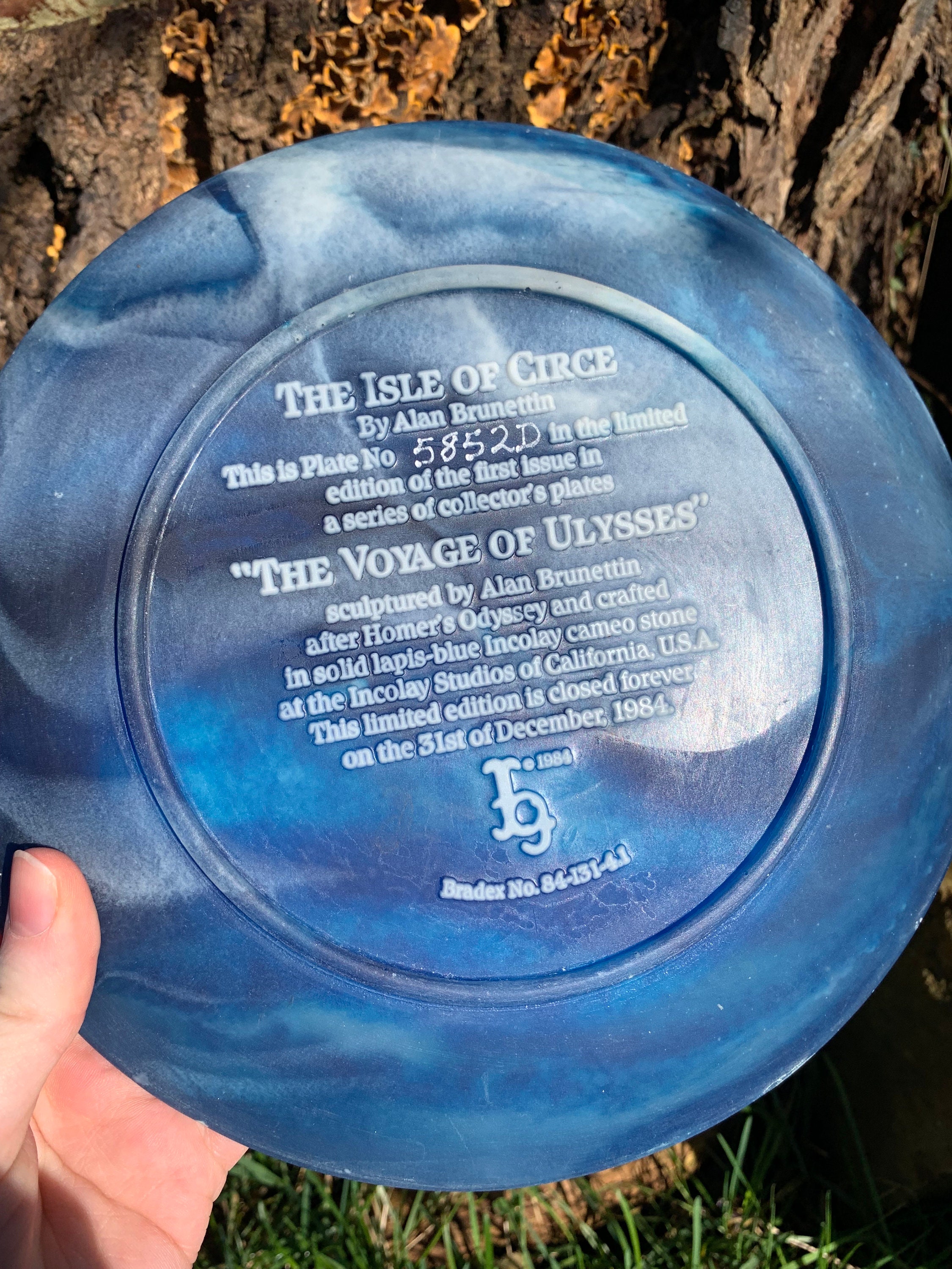 Vintage Limited Collectors Edition the Isle of Circe the Voyages of Ulysses Incolay Cameo Stone ...