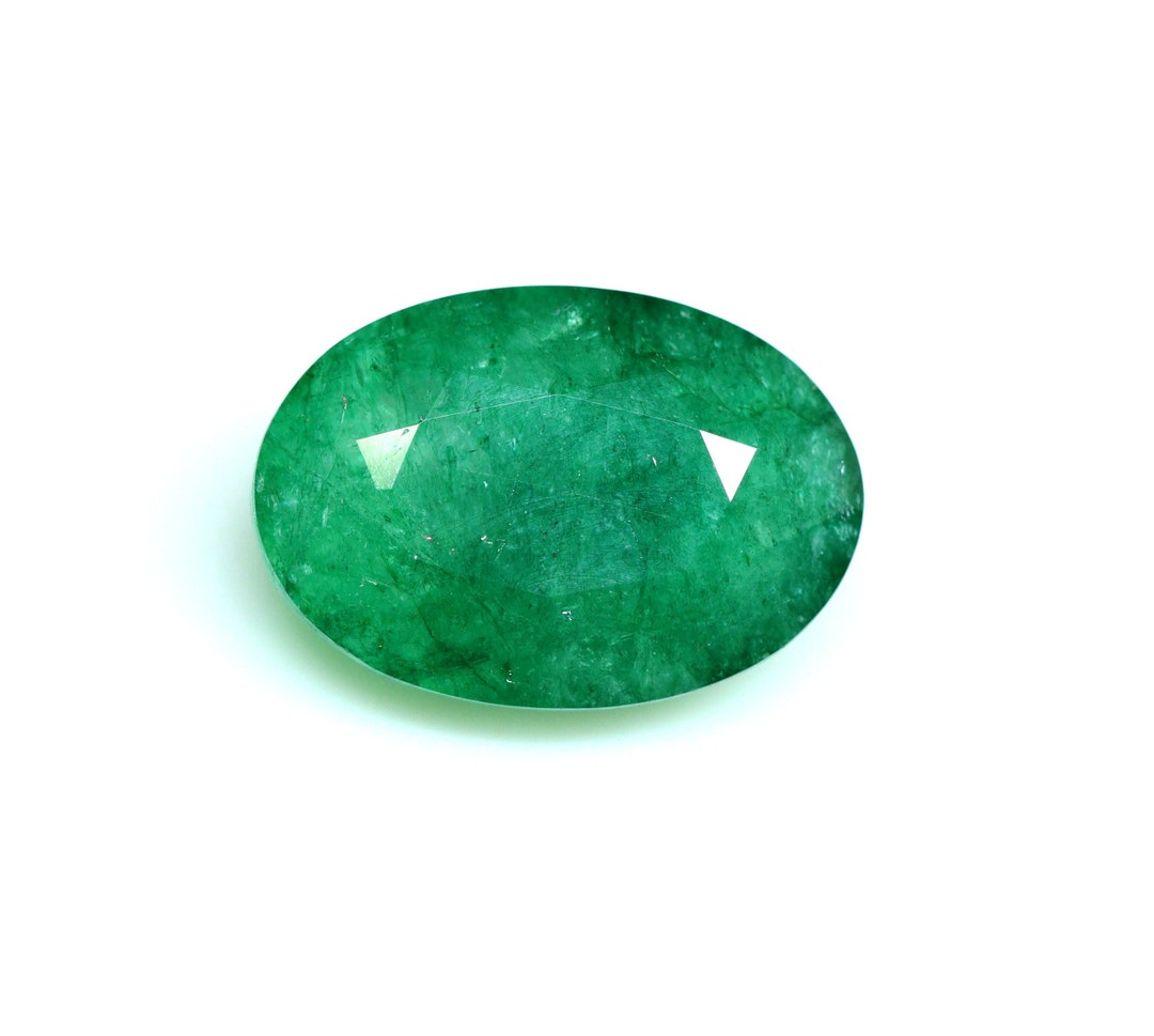Natural Beryl Emerald Faceted Gemstone Ring Size Green Emerald - Etsy