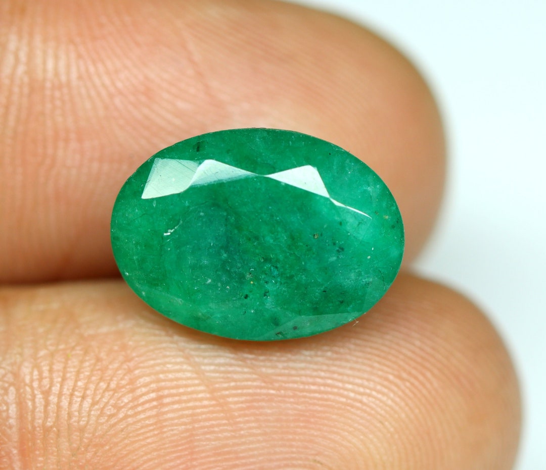 14x10mm Beryl Emerald Stone Best AAA Quality Emerald Oval - Etsy