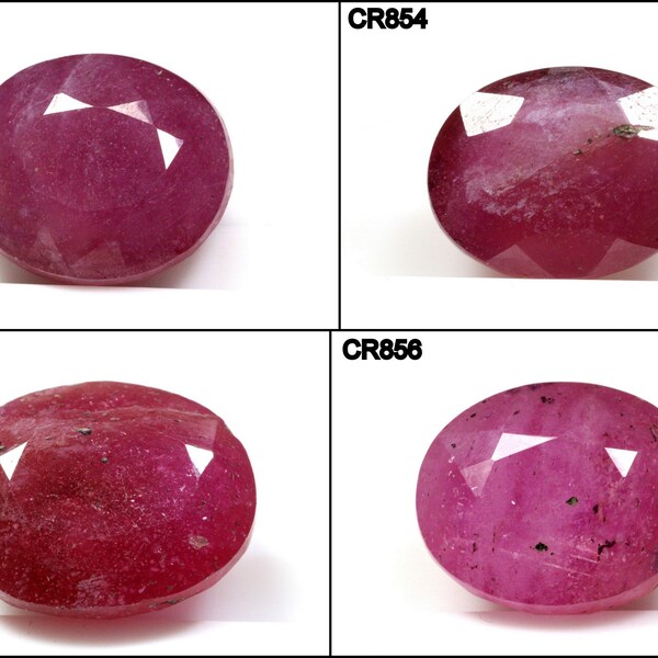 Glass Filled Ruby - Etsy