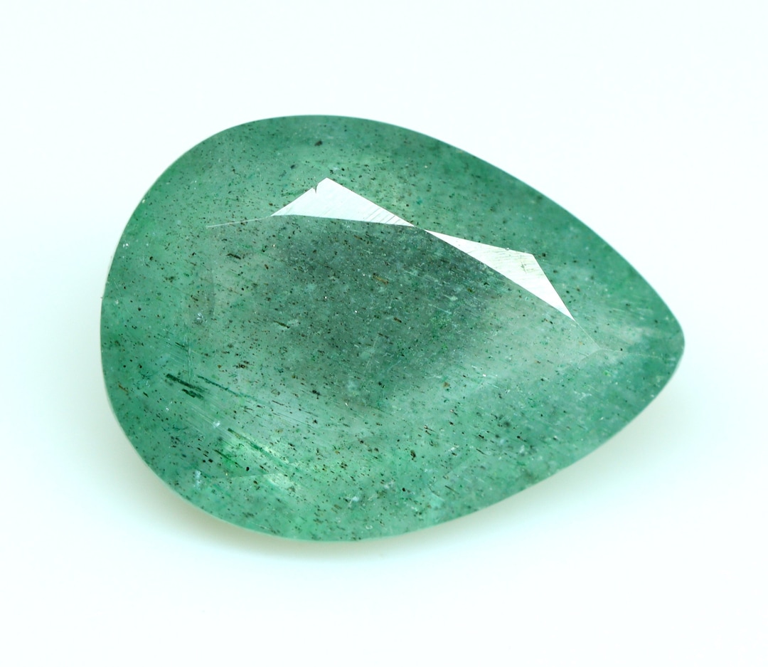 Green Beryl Emerald Faceted Gem Healing Emerald Cut for Ring - Etsy