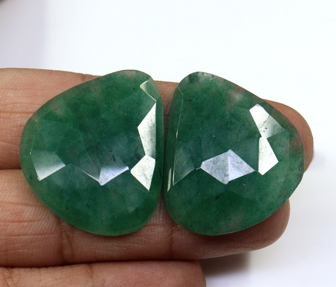 Aventurine Gemstone 84.20 CRT Natural Green Aventurine Loose Gemstone ...