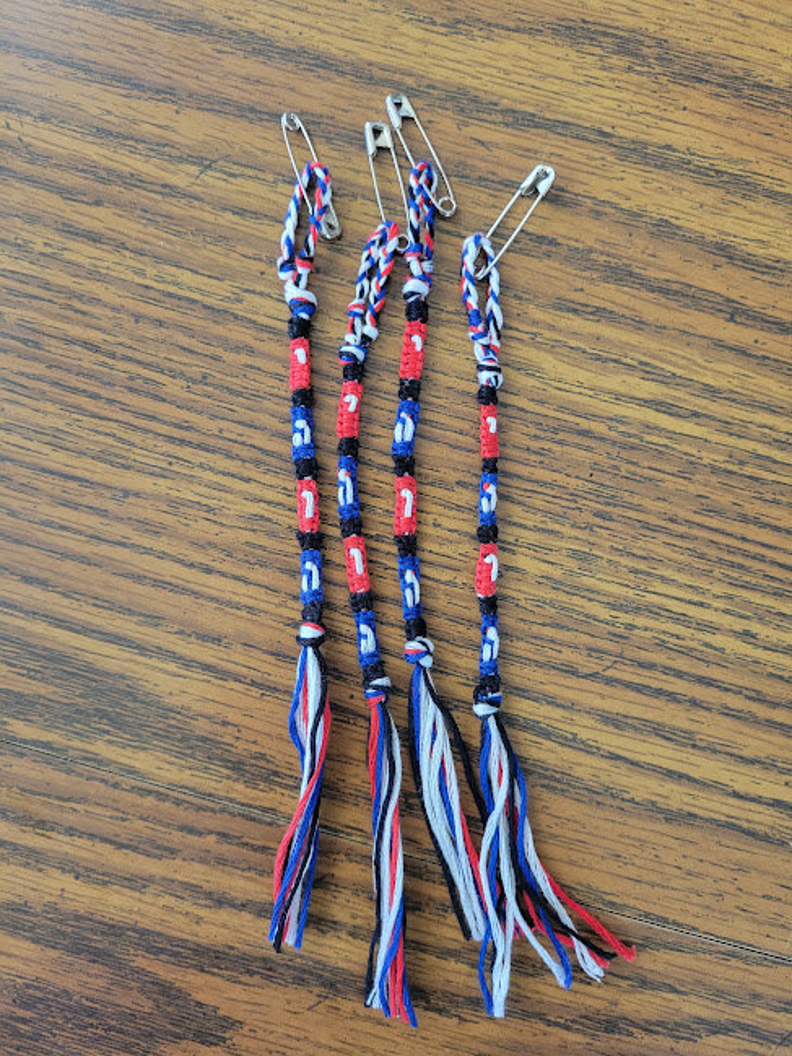 Tzitzit Set of 4 Made to Order Custom Tzitzit - Etsy