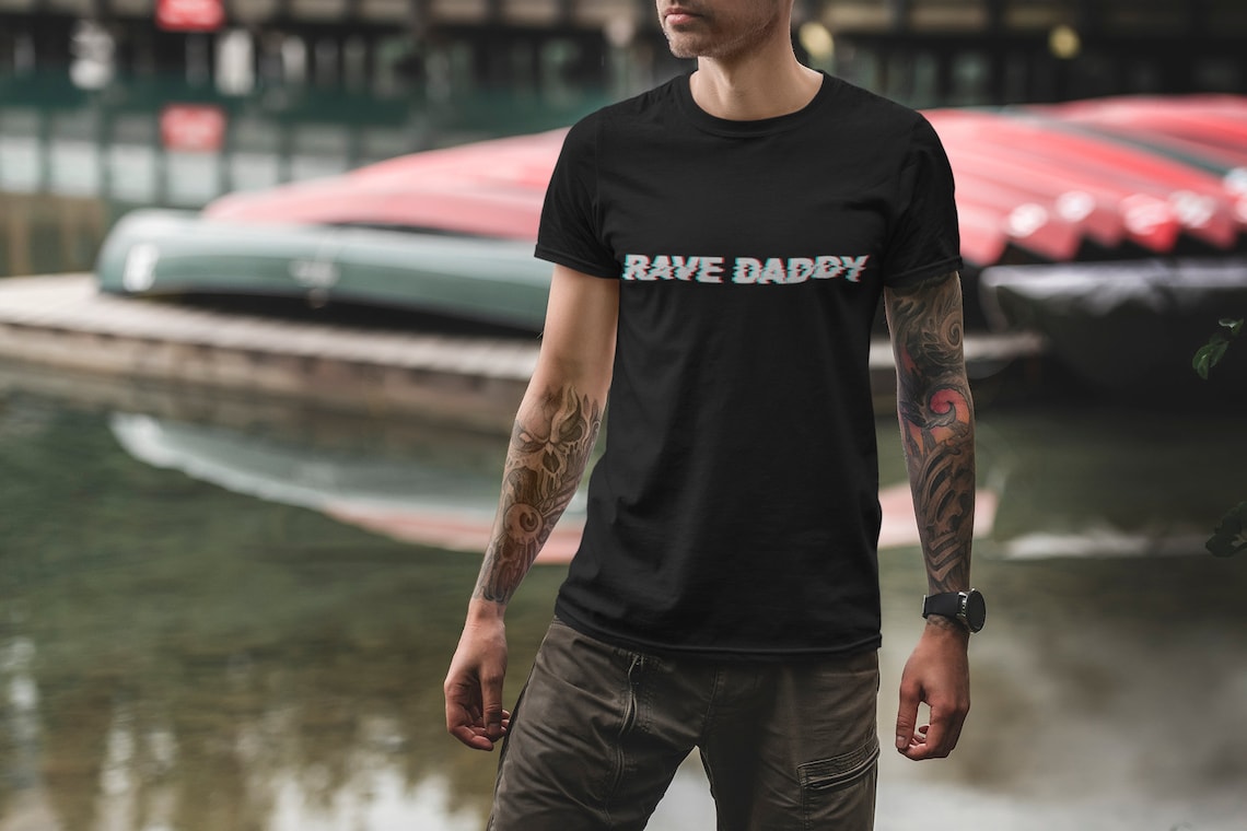 Unisex Jersey Short Sleeve Tee Rave Daddy Techno Merch for | Etsy
