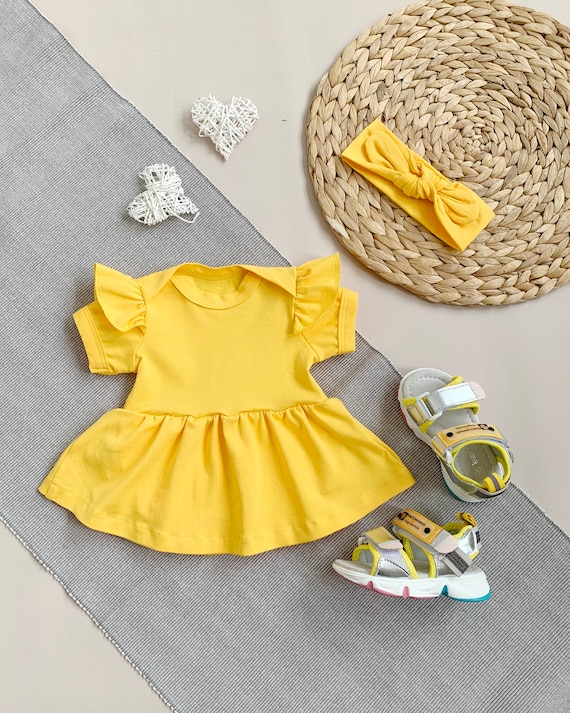 Yellow Baby Girl Outfit at Aron Desrochers blog