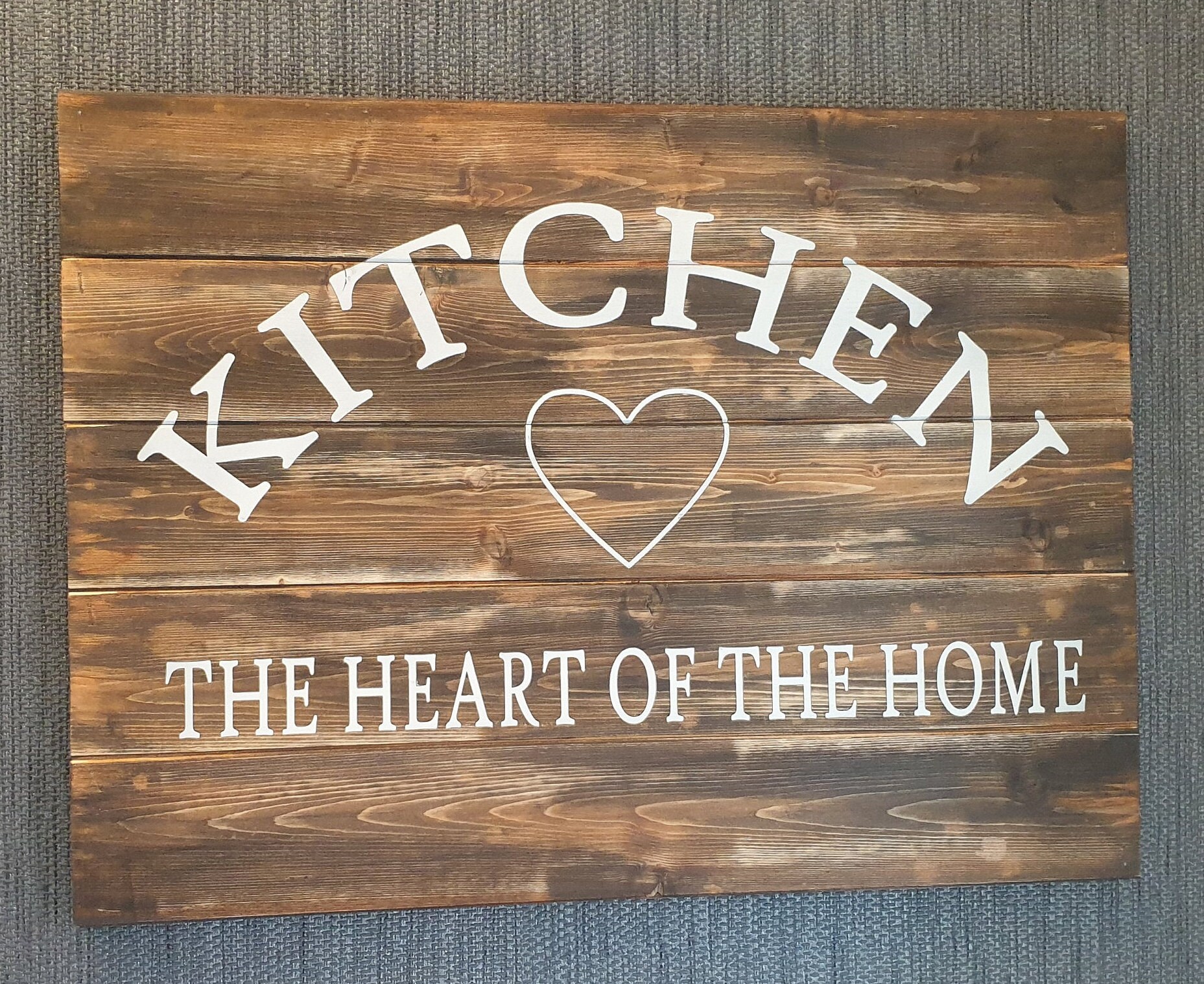 LARGE Rustic Personalized Wooden Sign. Professional Signage Laser ...