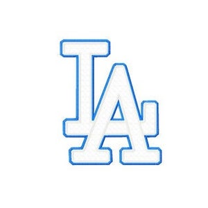 LA Applique Logo Free Embroidery Design. LA Logo. Ralph Lauren ...