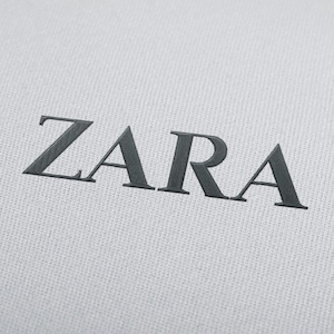 ZARA Logo. Zara. Embroidered Design, Used for Embroidery Machines ...
