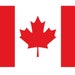 Canada Flag. Flags Designs, Machine Embroidery Files, Instant Download ...