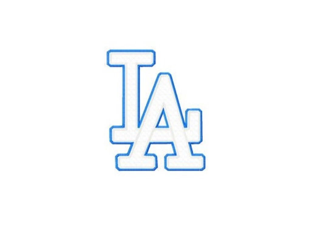 LA Applique Logo Free Embroidery Design. LA Logo. Ralph Lauren ...