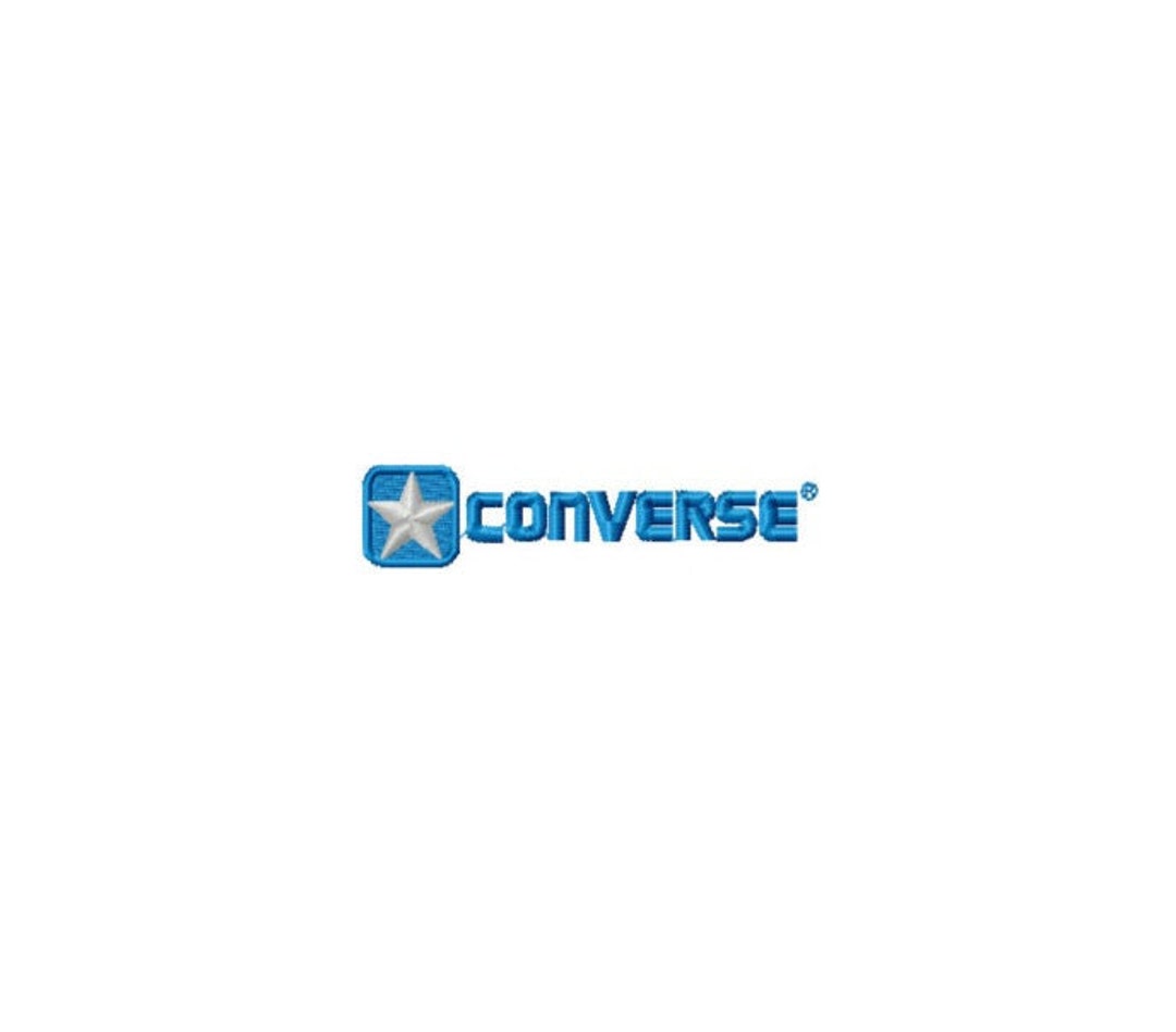 Vintage Converse Logo Embroidery Design. Converse Logo. Converse Logo ...
