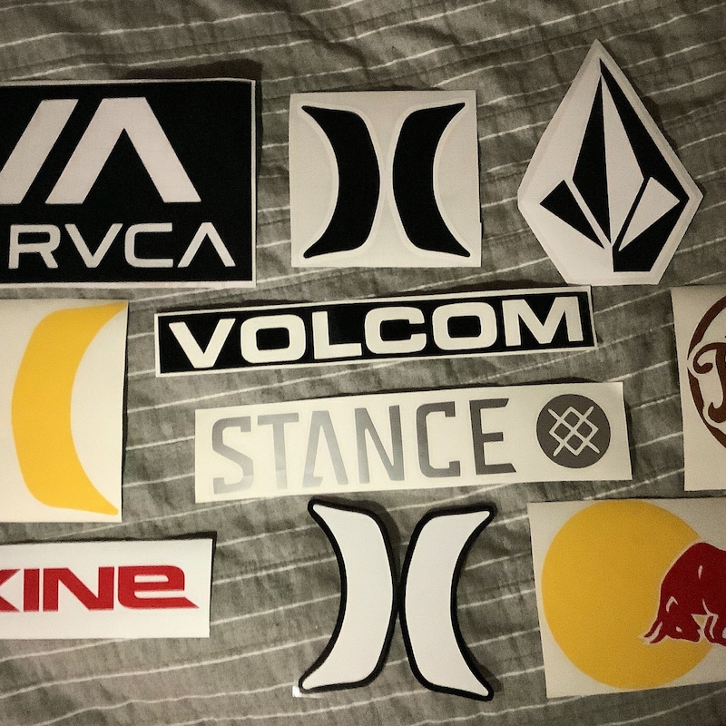 Beige Large Stickers - Etsy