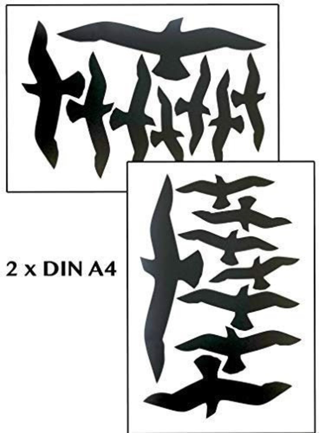 Bird Protection for Windows, Vinyl Window Protection, Bird Stickers ...