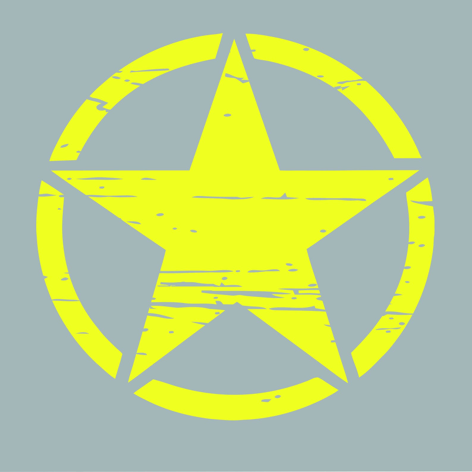 Car Sticker ARMY Military Star Sticker Wall Decal Wall Sticker Car ...