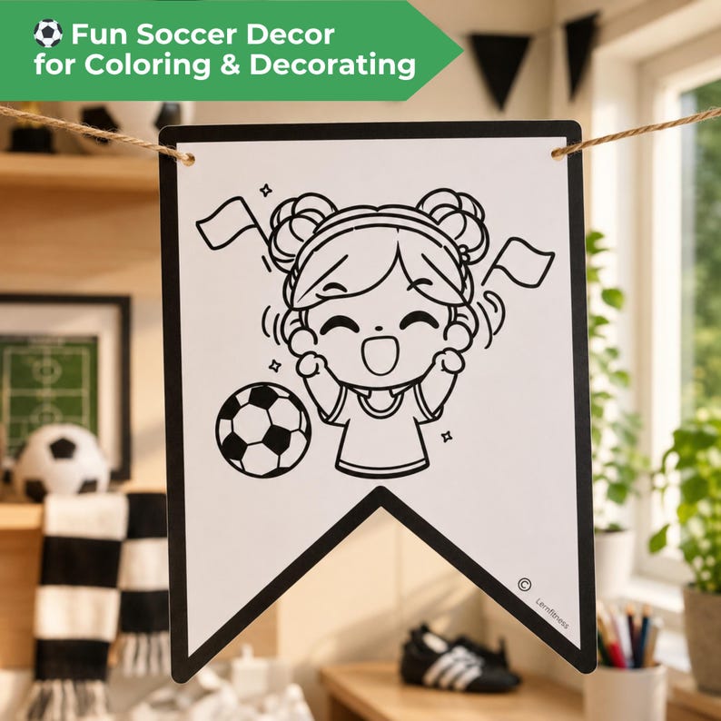 Canada Soccer Banner 2026 | FIFA World Cup Printable PDF | Soccer Party ...