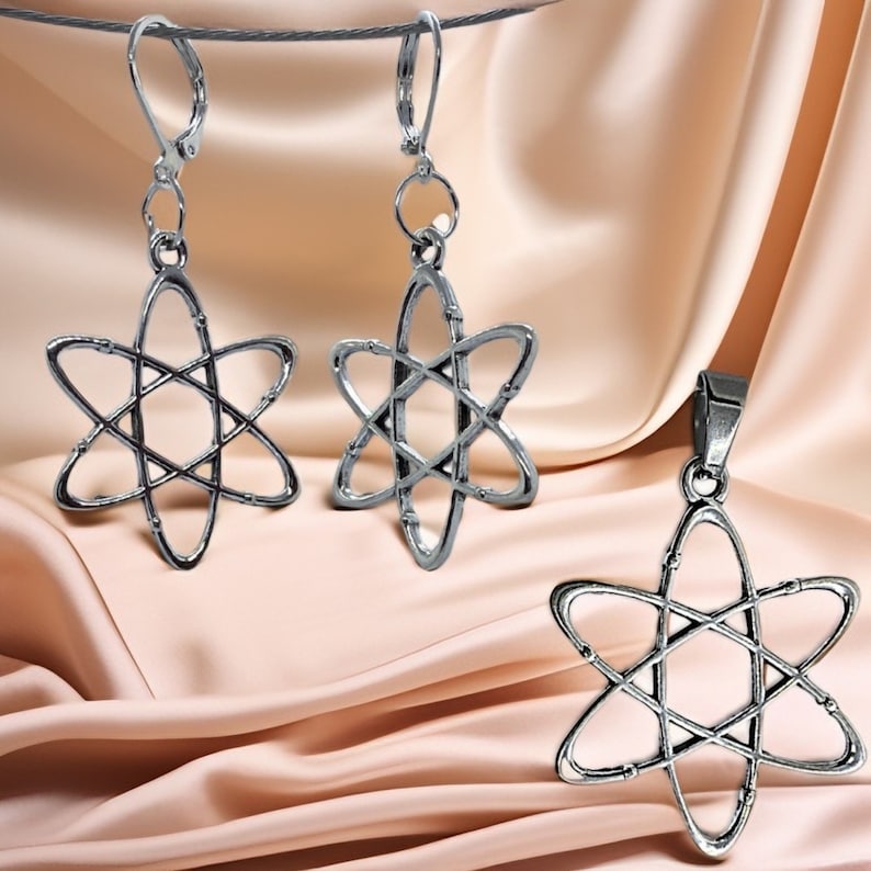 Chemistry Jewelry Set Atomic Model for Teachers, Trainee Teachers and ...