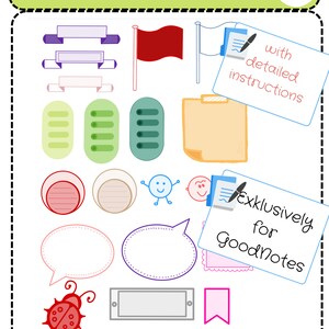 Digital Magic Stickers for Goodnotes | Color Editable | Magic Stickers ...