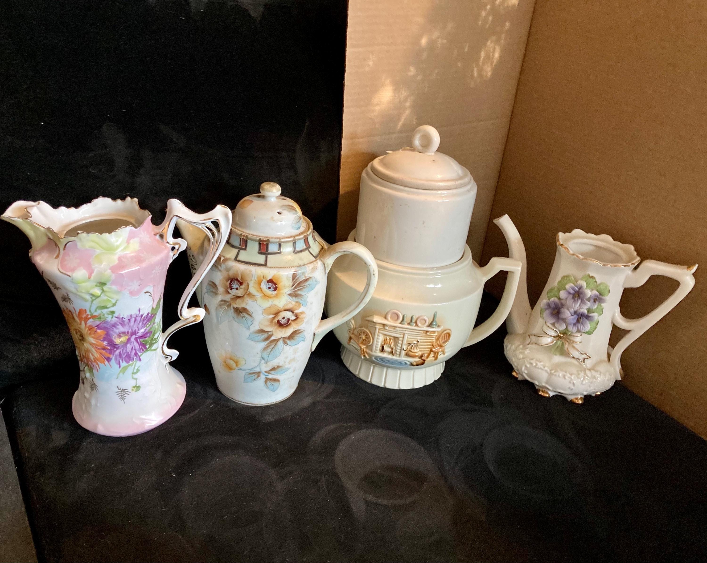 Antique to Vintage Old Tea Pots. - Etsy