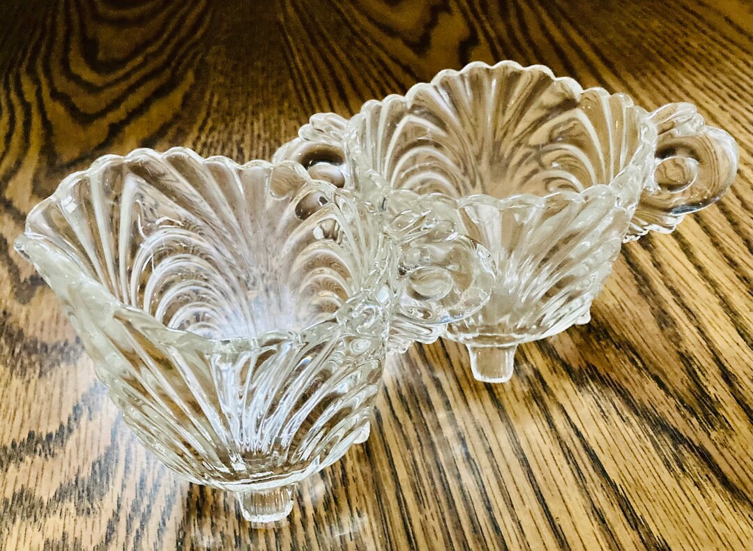 Caprice by Cambridge Fancy Glass Sugar & Creamer Set. Caprice by ...