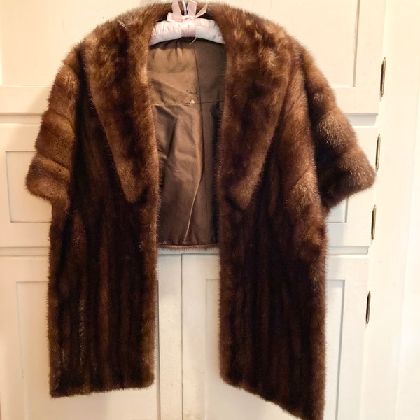 Vintage Mink Stole - Etsy