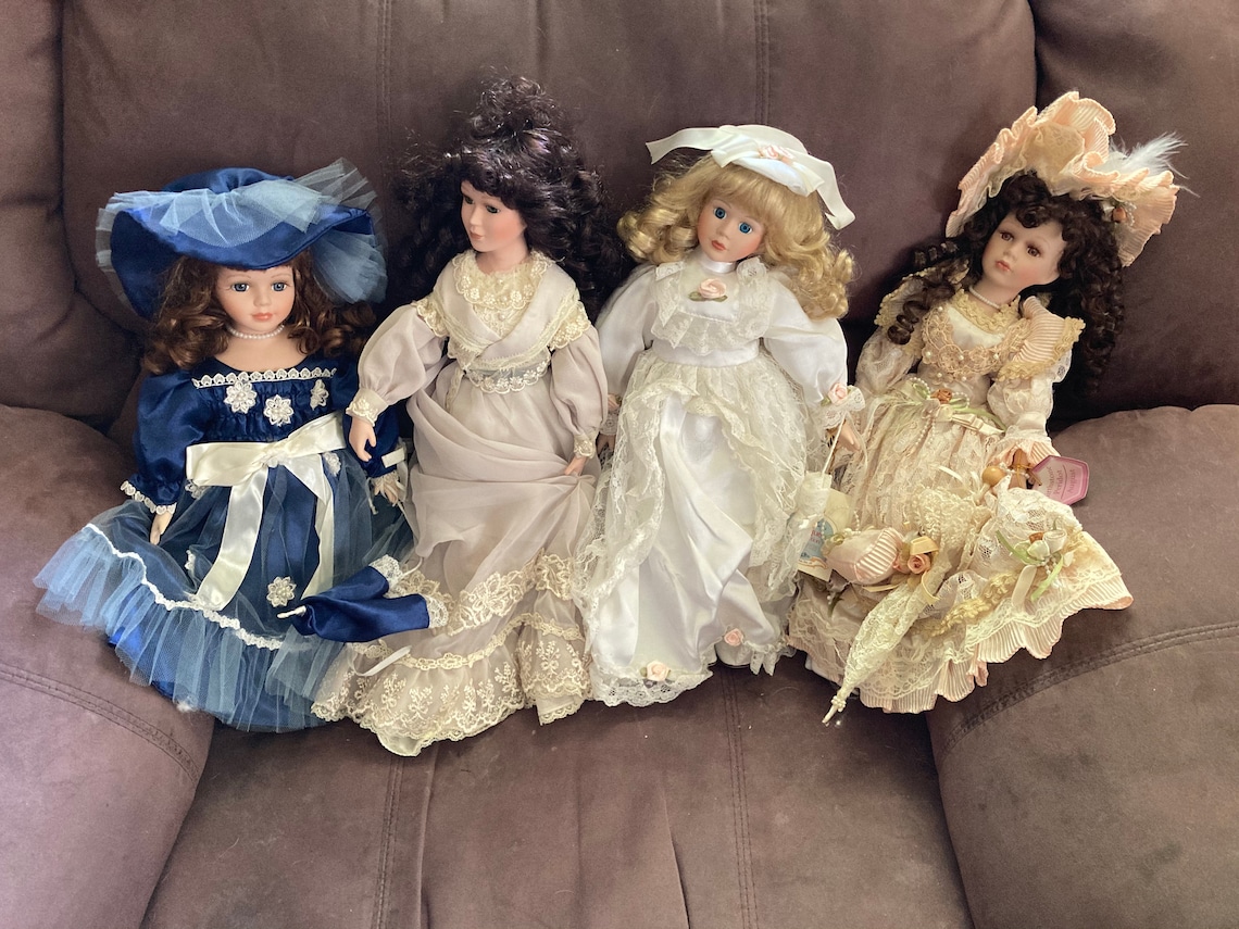 Vintage Porcelain Dolls From the 1960’s 1970’s 1980’s & 1990’s. - Etsy