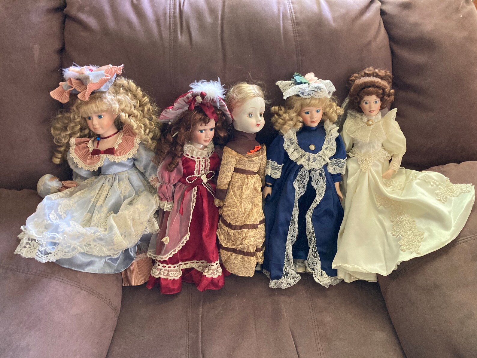 Vintage Porcelain Dolls From the 1960’s 1970’s 1980’s & 1990’s. - Etsy