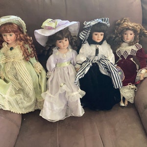 Vintage Porcelain Dolls From the 1960’s 1970’s 1980’s & 1990’s. - Etsy